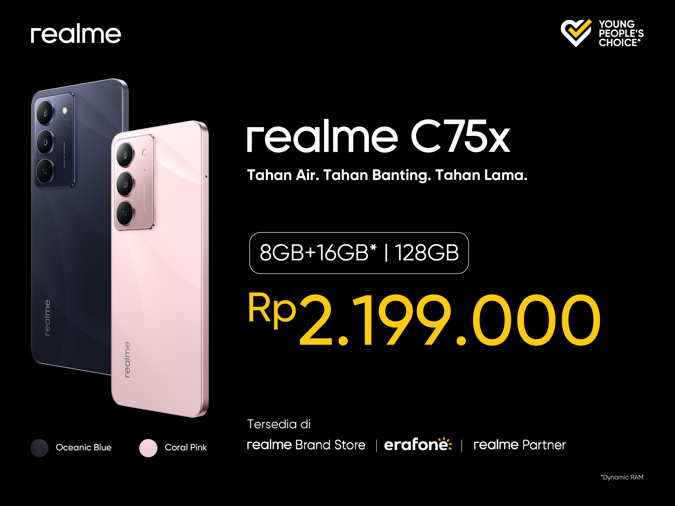 realme C75 Ruby Red: Warna Baru, Tampilan Makin Berkelas!